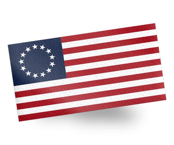 Betsy Ross American Flag Carpet Graphic – ZDecals