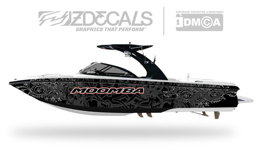 Wake Boat Wraps – ZDecals